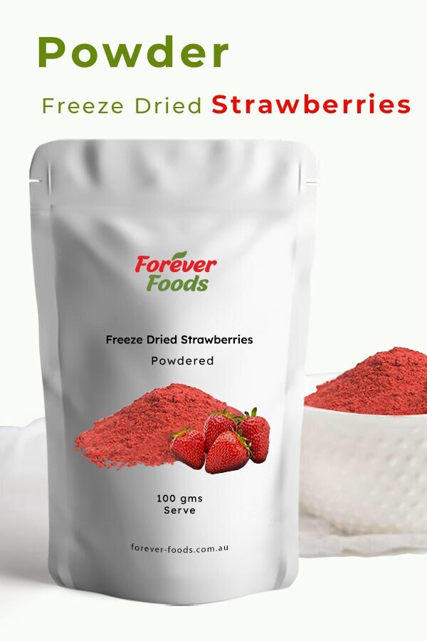 Freeze Dried Strawberry - Powder - Etsy