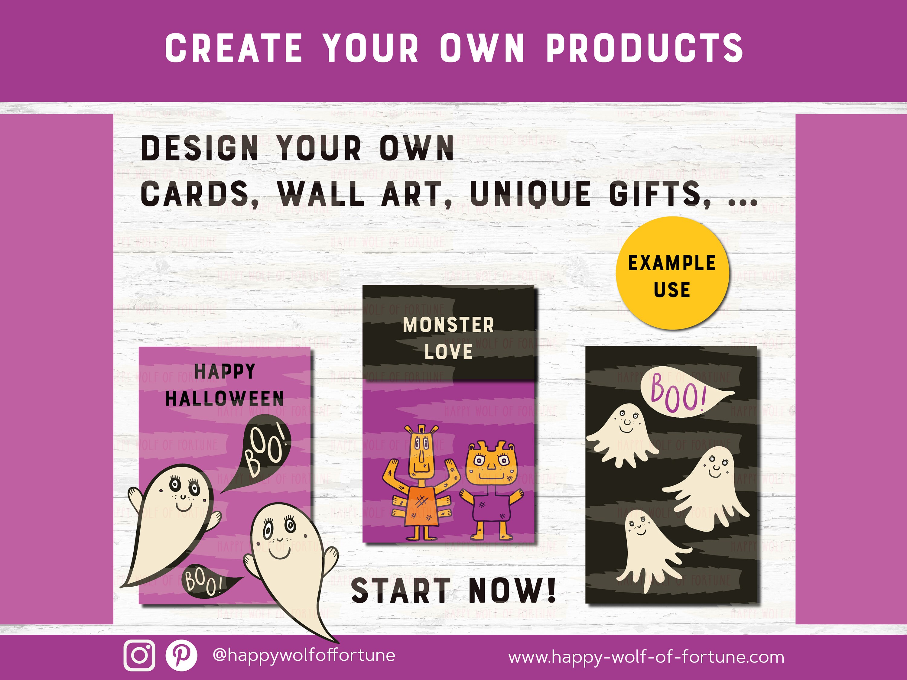 Monster Mash Halloween PNG Clipart Set With Monsters Cats - Etsy