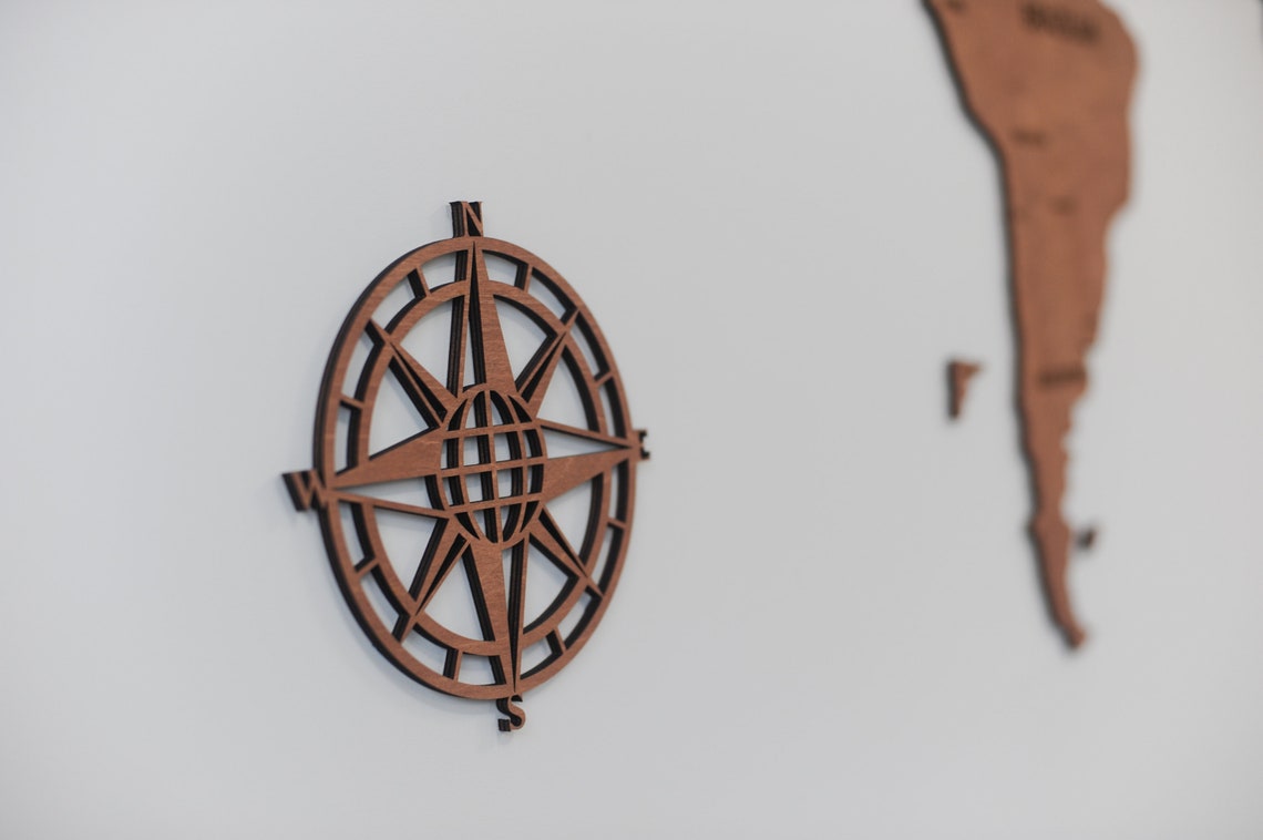 Create Lasting Memories With a Customizable Wooden World Map. Mark Your ...