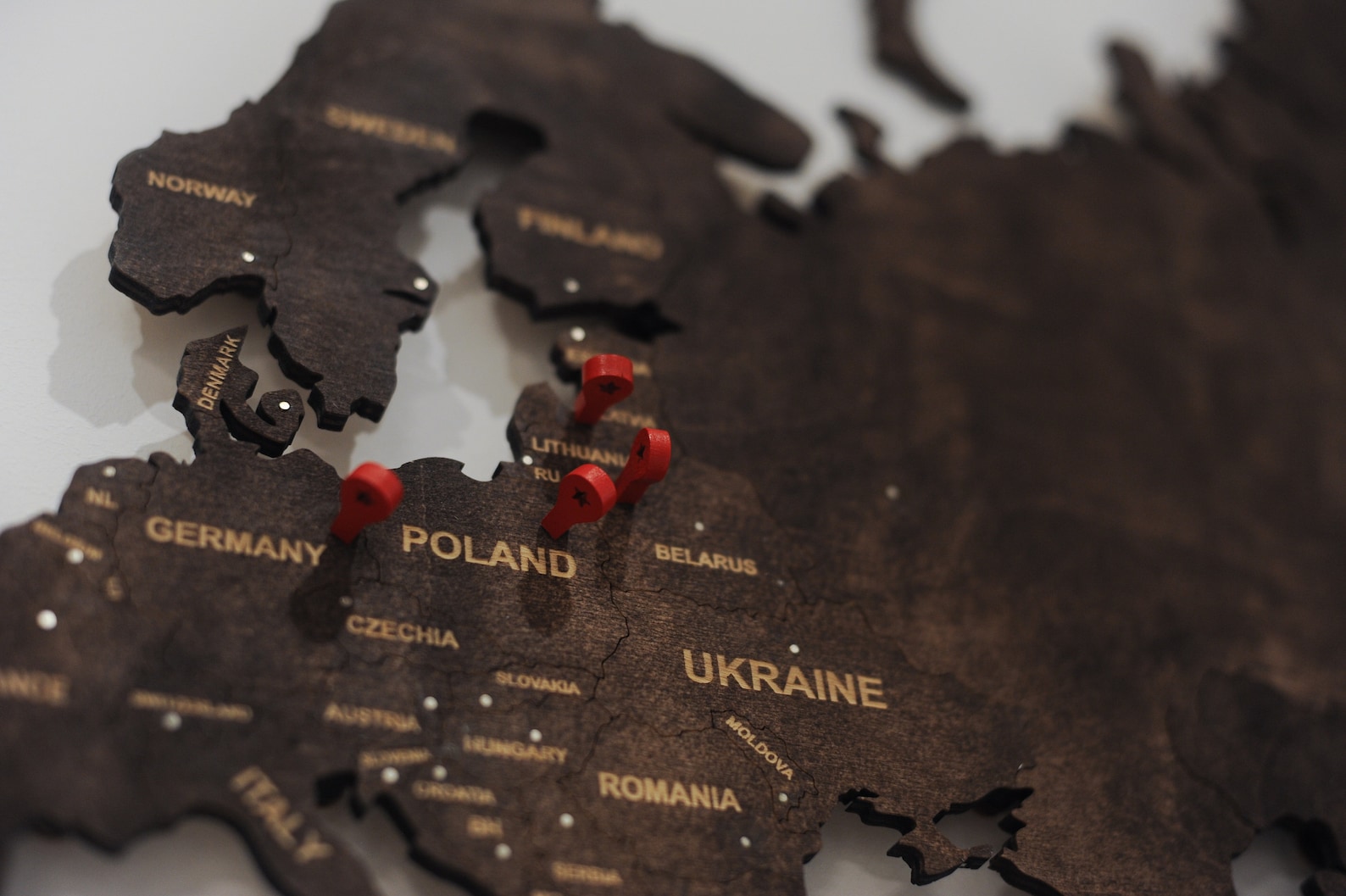 Magnetic Pins | Wooden Pins | World Map Pins | Wooden Map Pins | Pins ...
