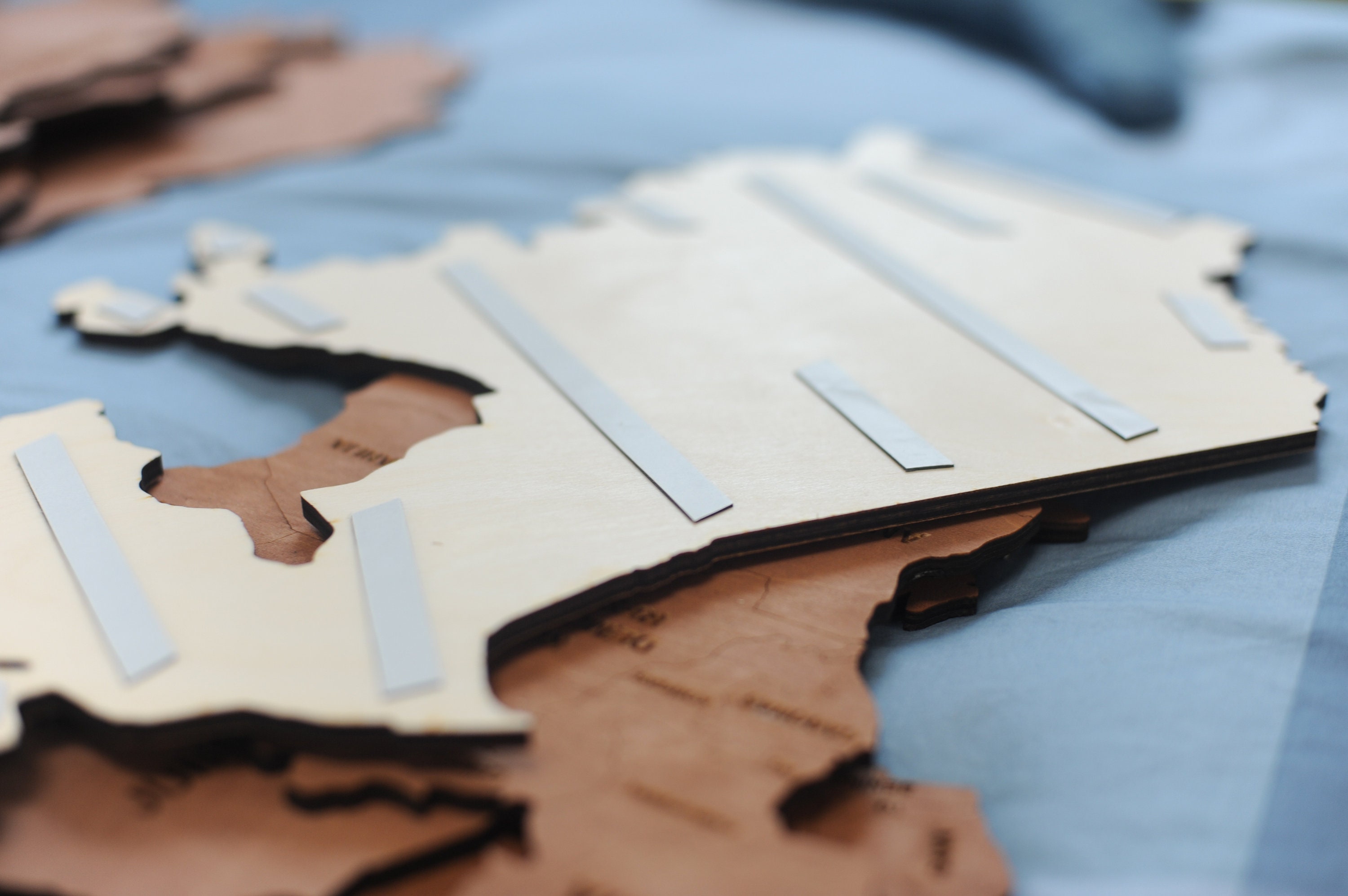 Wooden Maps Wood World Map Wall Art Decor Wooden World Map Large Map ...