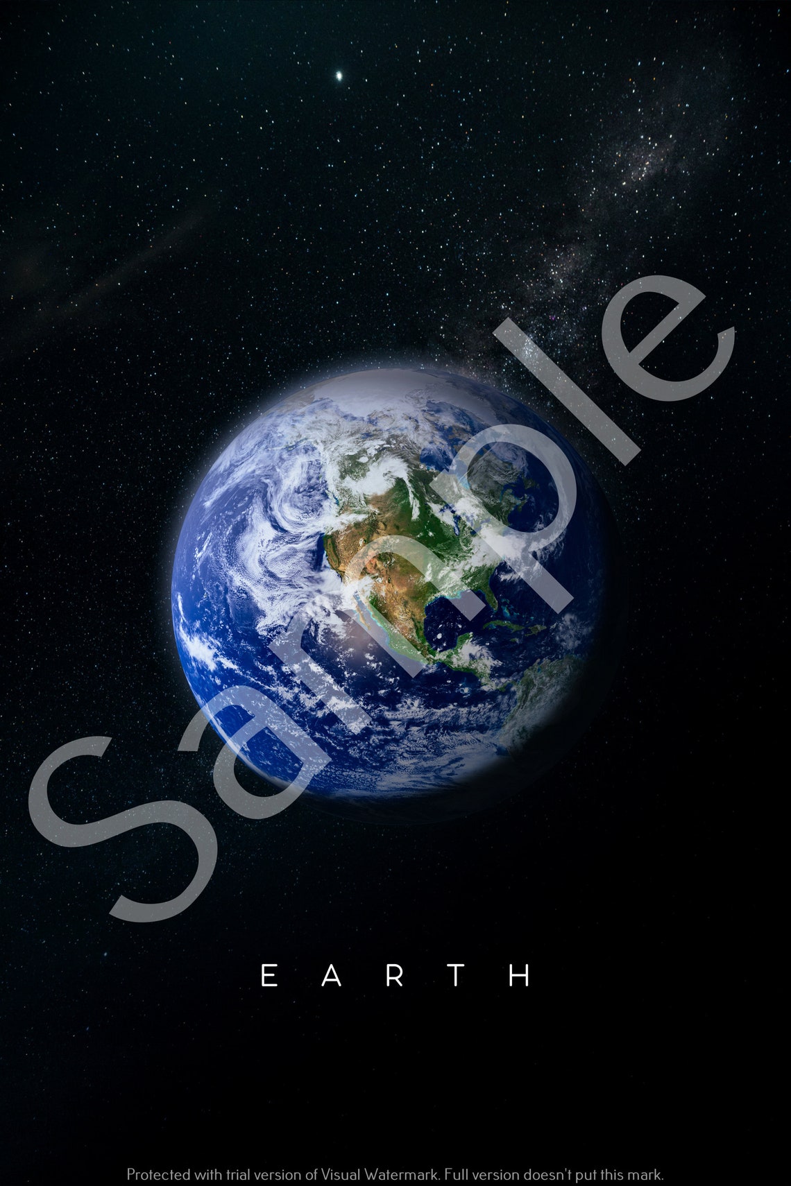 Solar System Planets Poster Set - Etsy
