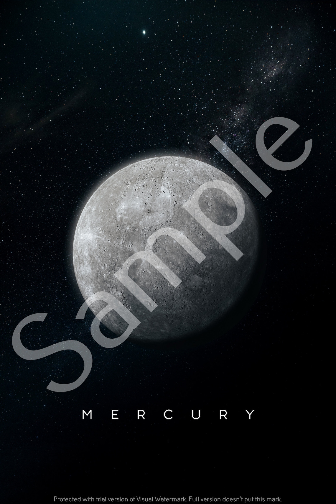 Solar System Planets Poster Set - Etsy