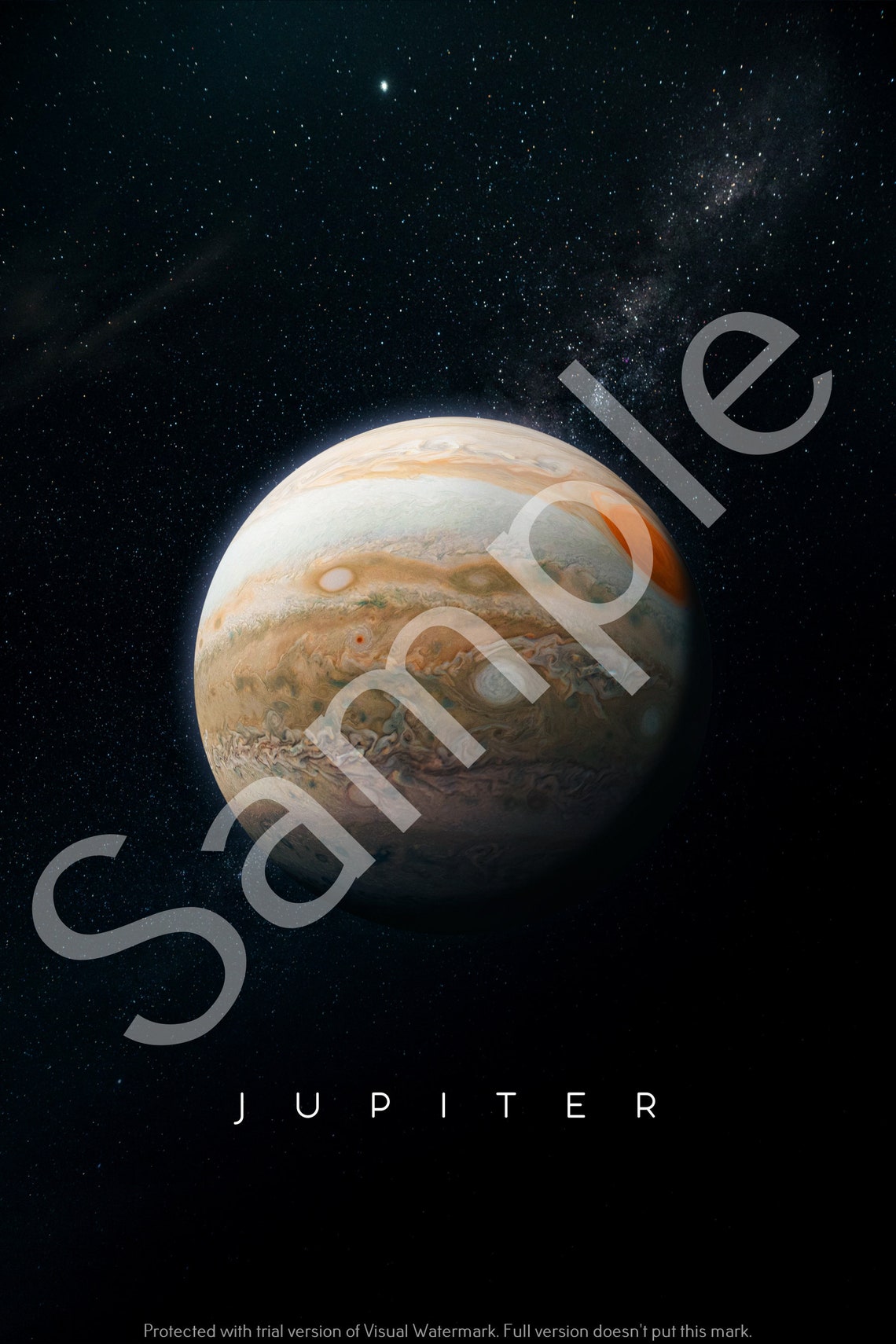 Solar System Planets Poster Set - Etsy