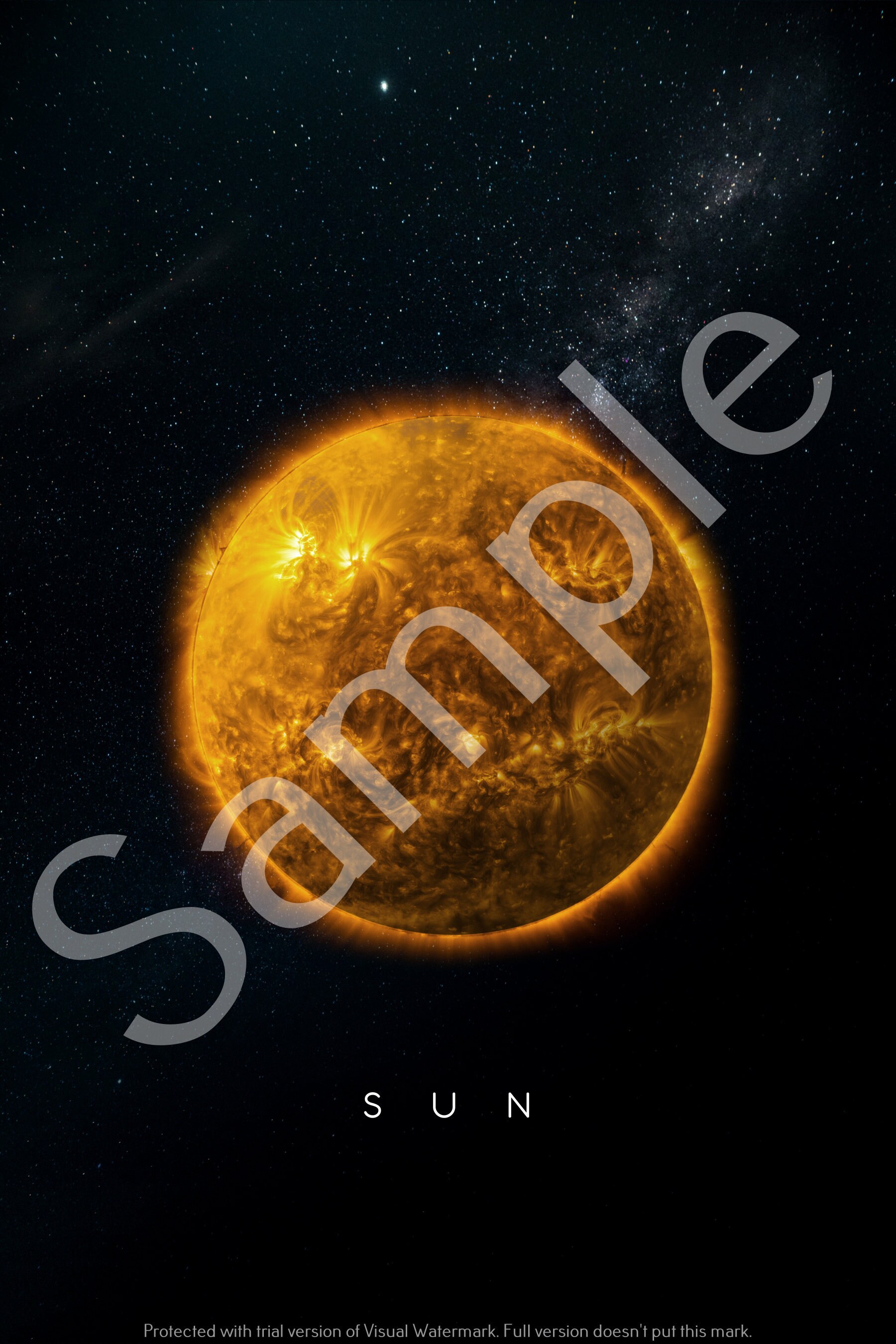 Solar System Planets Poster Set - Etsy