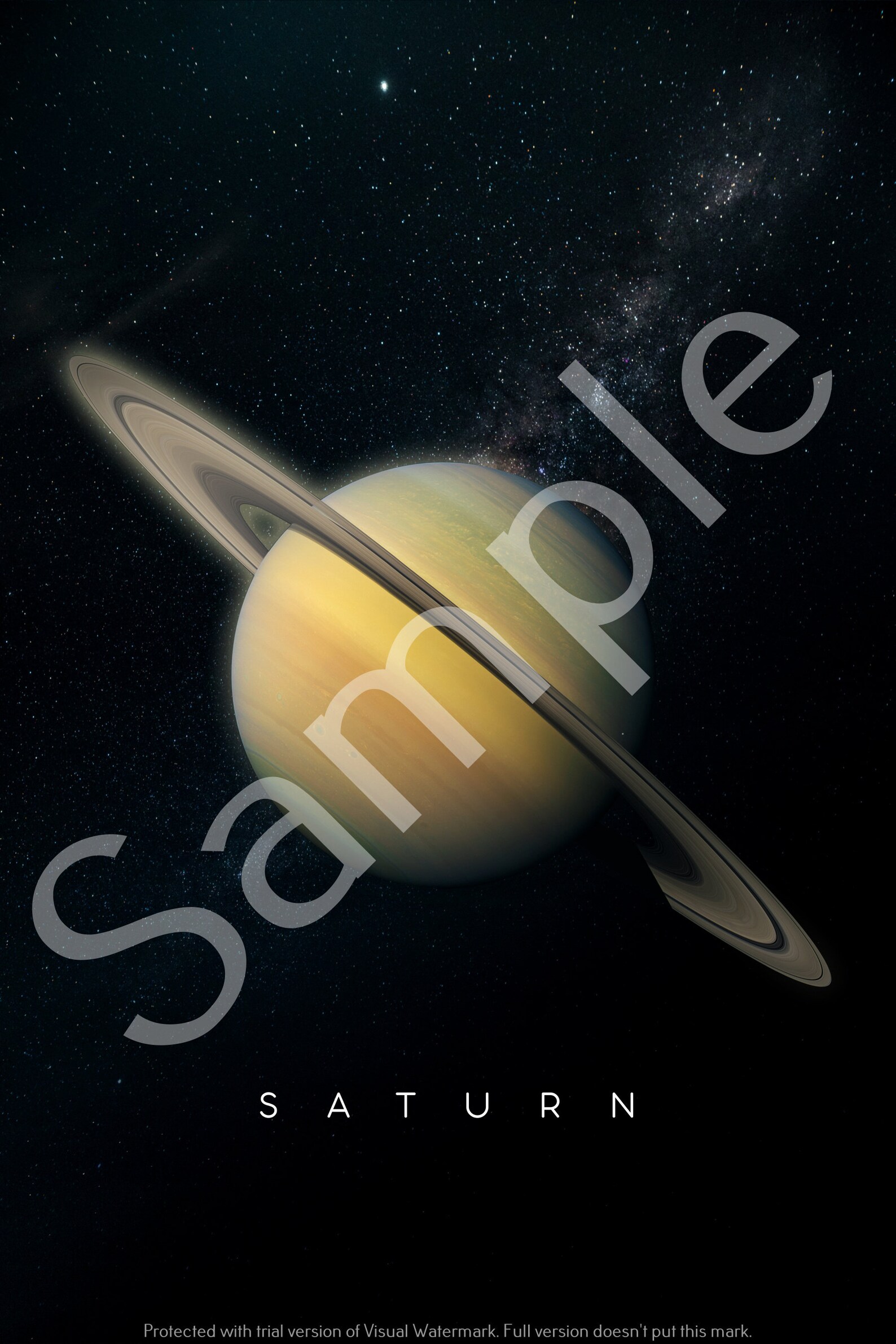 Solar System Planets Poster Set - Etsy