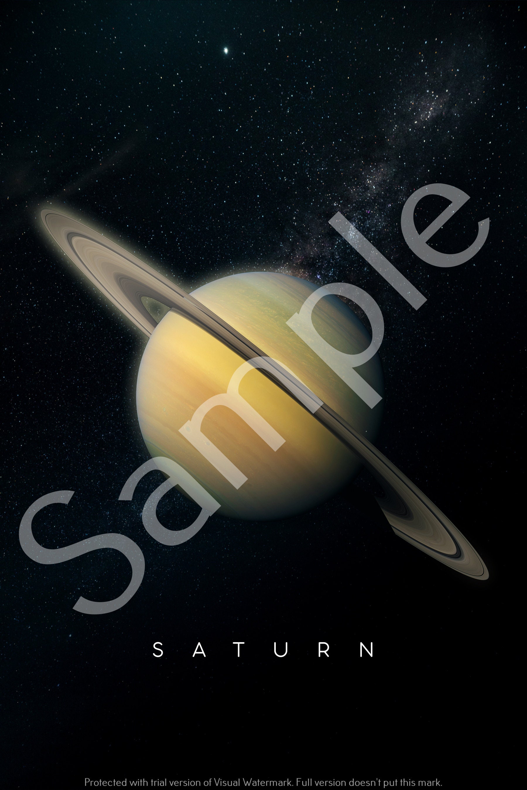 Solar System Planets Poster Set - Etsy
