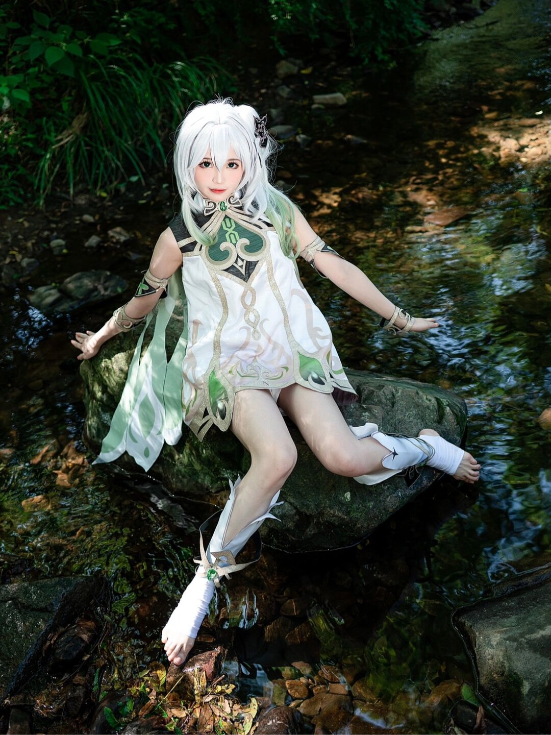 Genshin Impact Nahida Cosplay Costume Anime Game Outfit - Etsy UK