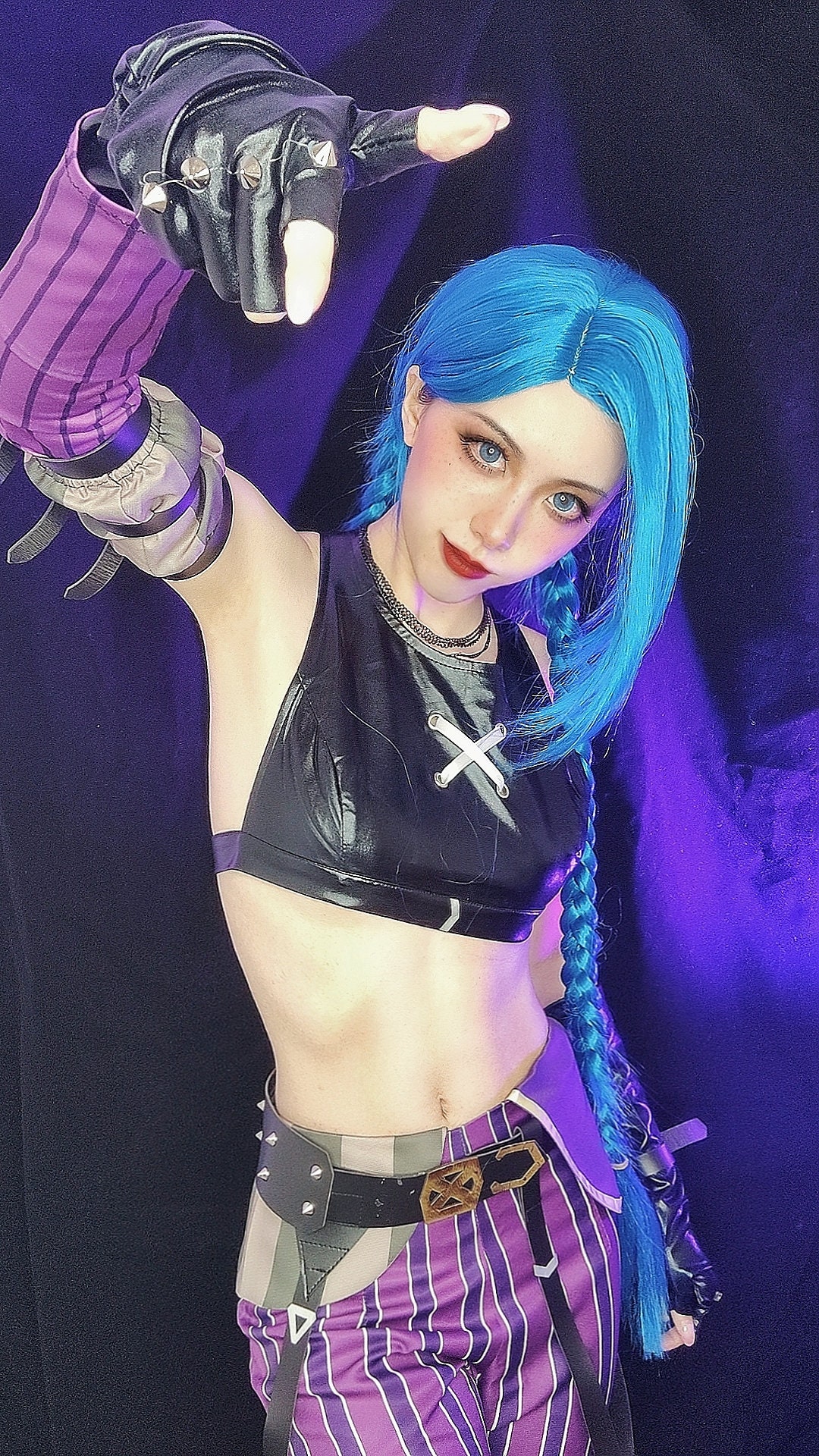 League Of Legends Lol Jinx Cosplay Costume Etsy