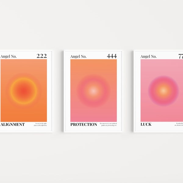 Number Poster - Etsy