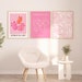 Cute Pink Print Collection, Positive Affirmation Wall Decor, Indie Room ...