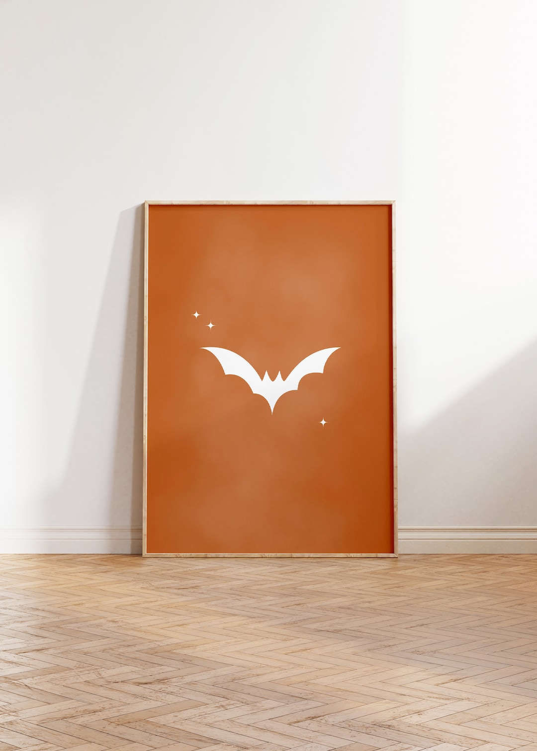 Cute Bat Poster, Bat Halloween Printable, Downloadable Fall Art ...