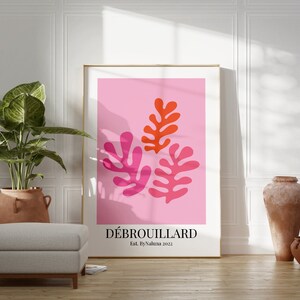 Henri Matisse Poster, Indie Room Decor, Modern Wall Decor, Wall Art ...