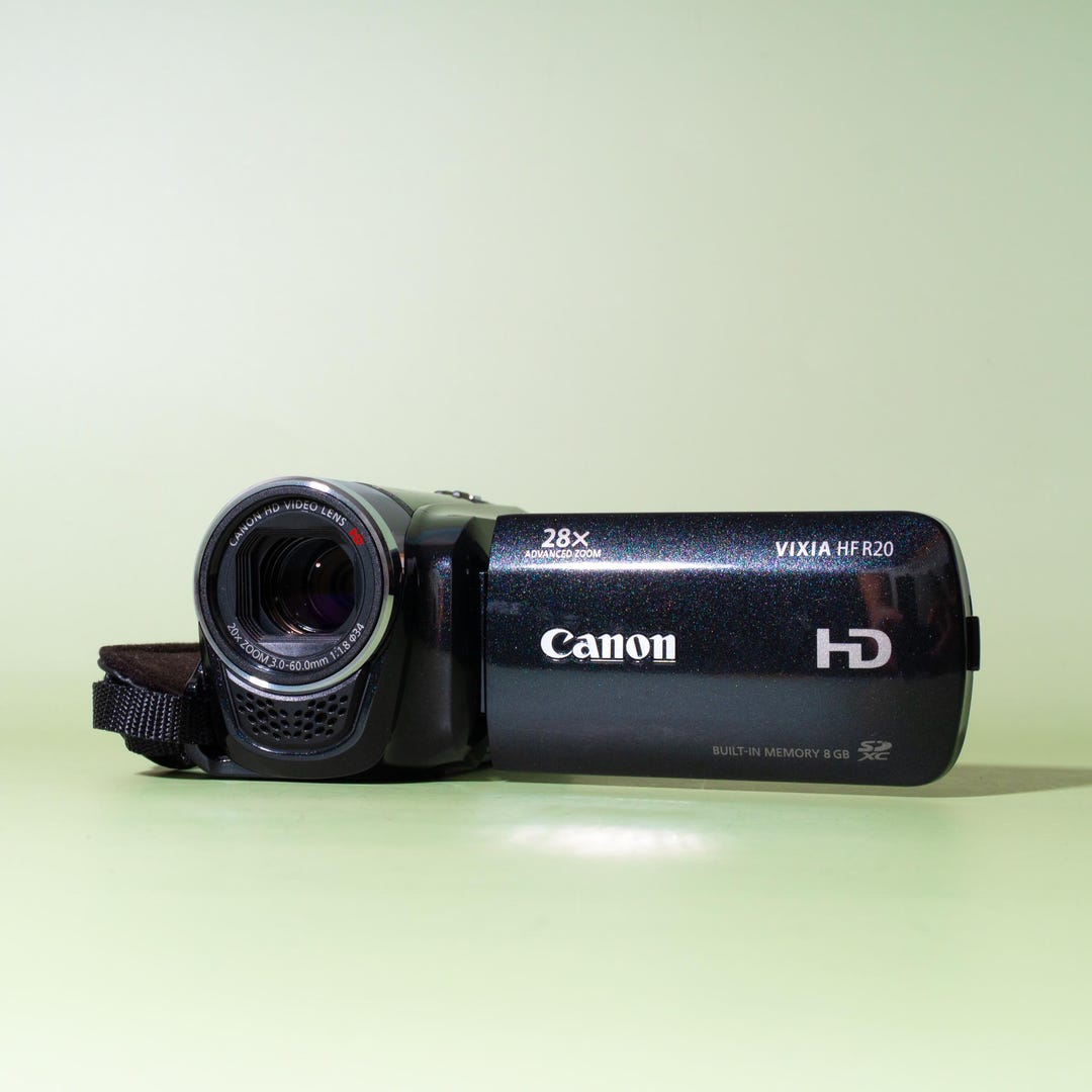 Canon Vixia HF R20 Camcorder - Black - Etsy