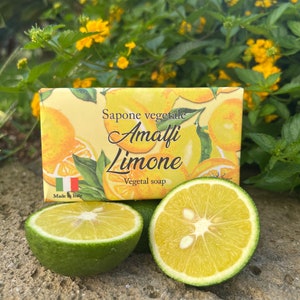 Lemon Soap | Limone Soap | Amalfi Limone | Made in Italy - Etsy
