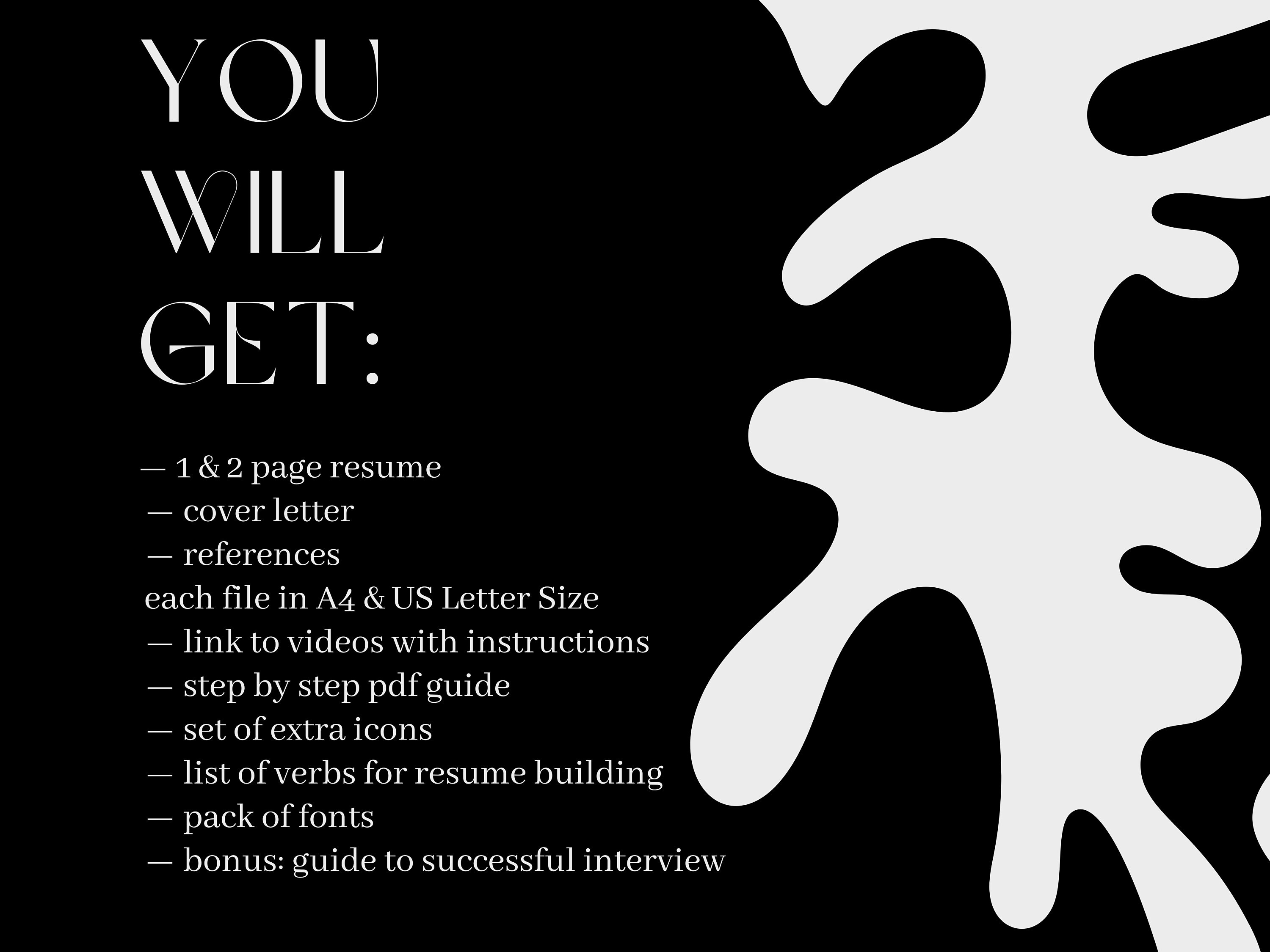 Functional Resume Template Word, Resumes Word, Resume Template and ...