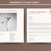Ballet Resume Cover Letter Headshot Canva Template, Modern Dancer CV ...