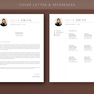 Combination Resume and Cover Letter, Skills Based Resume Template MS ...