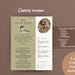 Rental Resume Template for Canva, Tenant CV Application Example, Rental ...