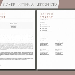 Esthetician Resume Template With Cover Letter, Cosmetologist Resume ...