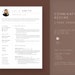 Combination Resume and Cover Letter, Skills Based Resume Template MS ...