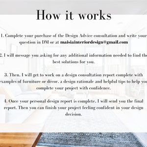 INTERIOR DESIGN ADVICE for Your Home Online Interior Design - Etsy