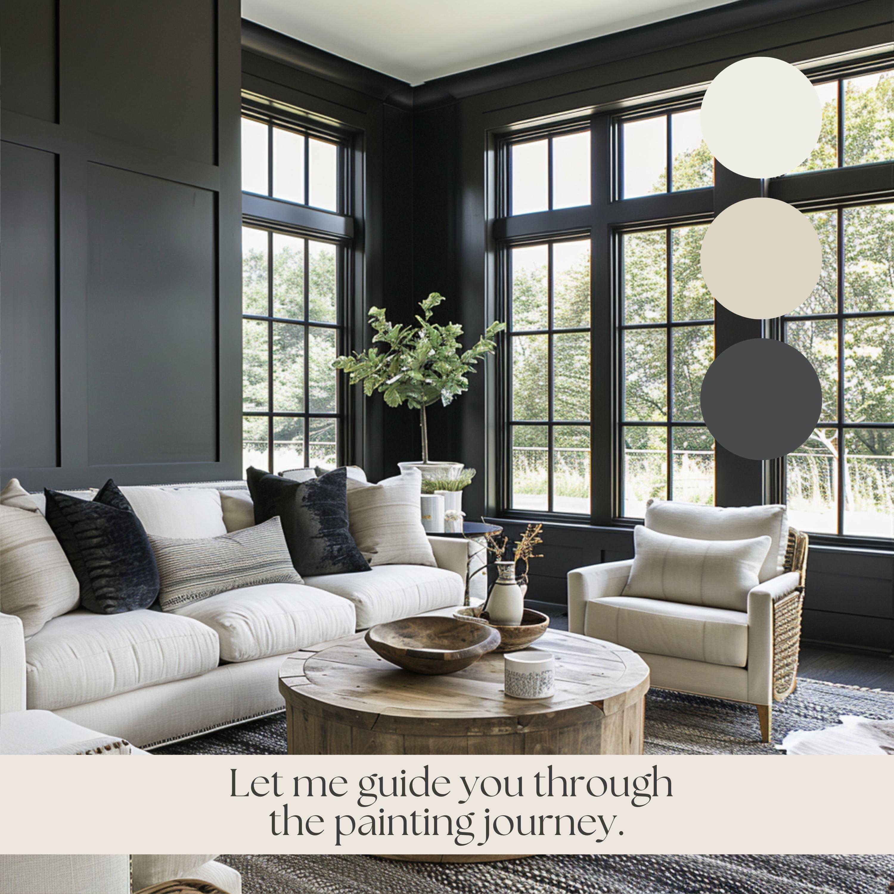 EDGECOMB GRAY Benjamin Moore Color Palette Whole House Color Palette ...