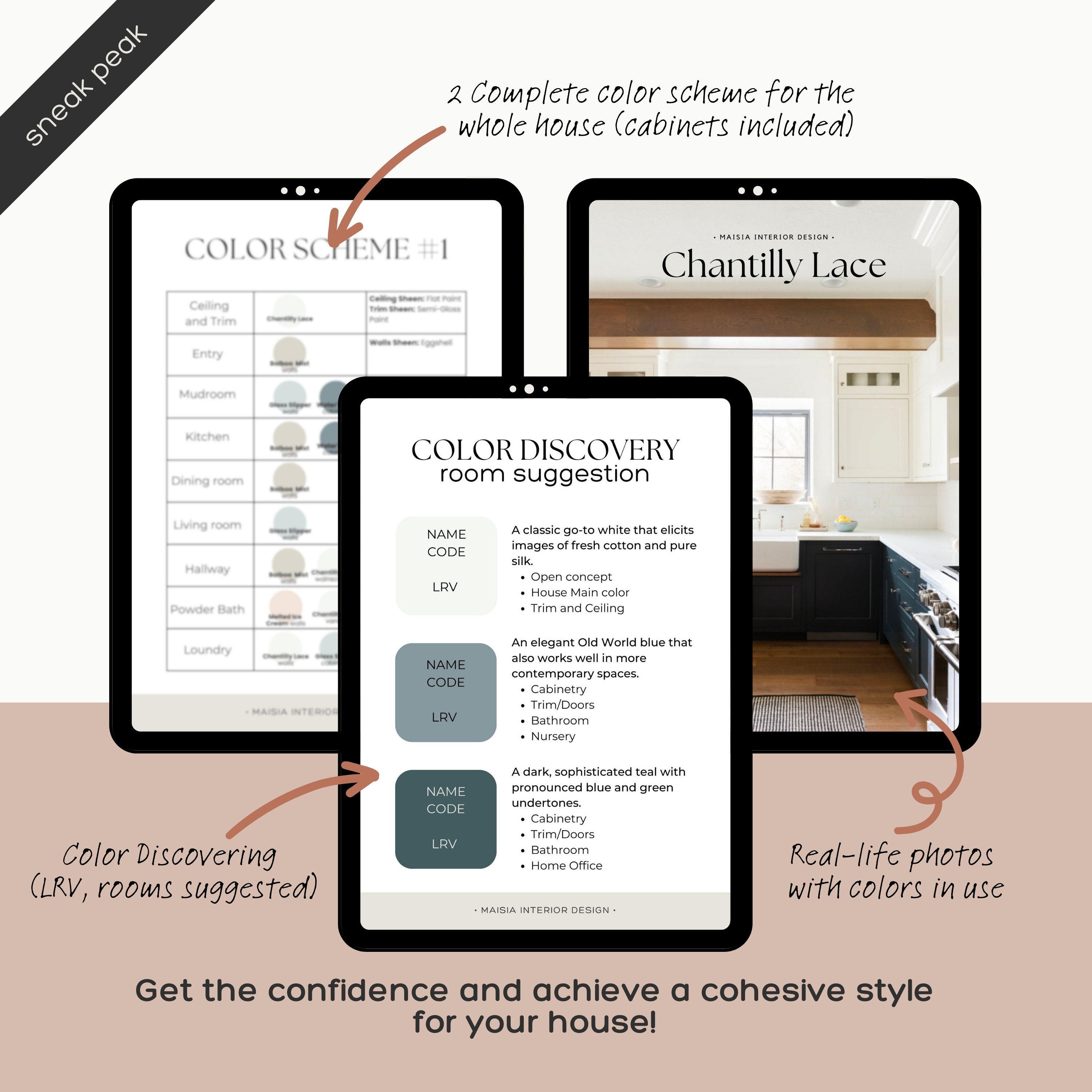 Benjamin Moore Color Palette Whole House Color Scheme Paint Color ...