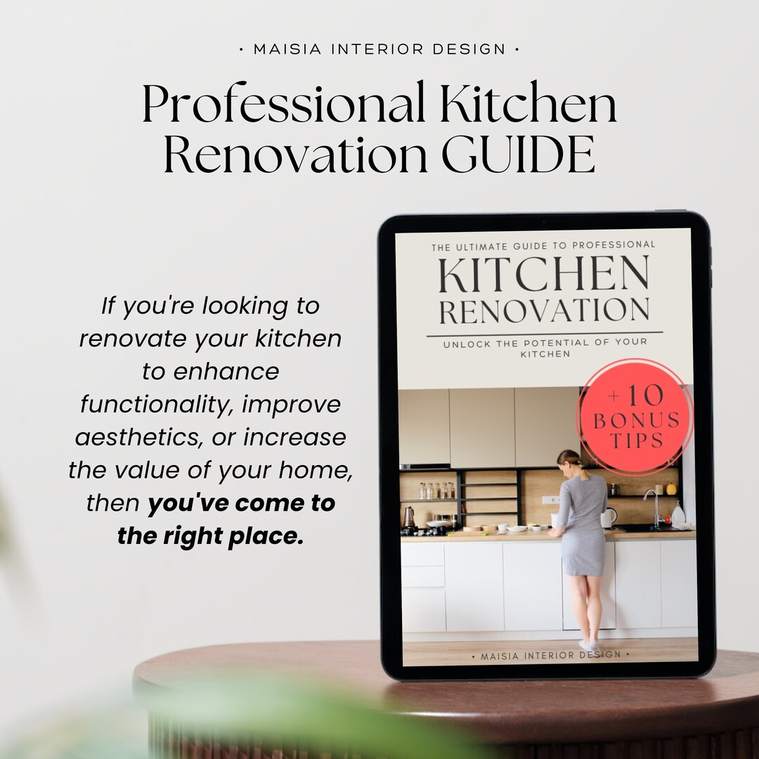 KITCHEN DESIGN GUIDE, Kitchen Remodel Guide, Kitchen Renovation Guide ...