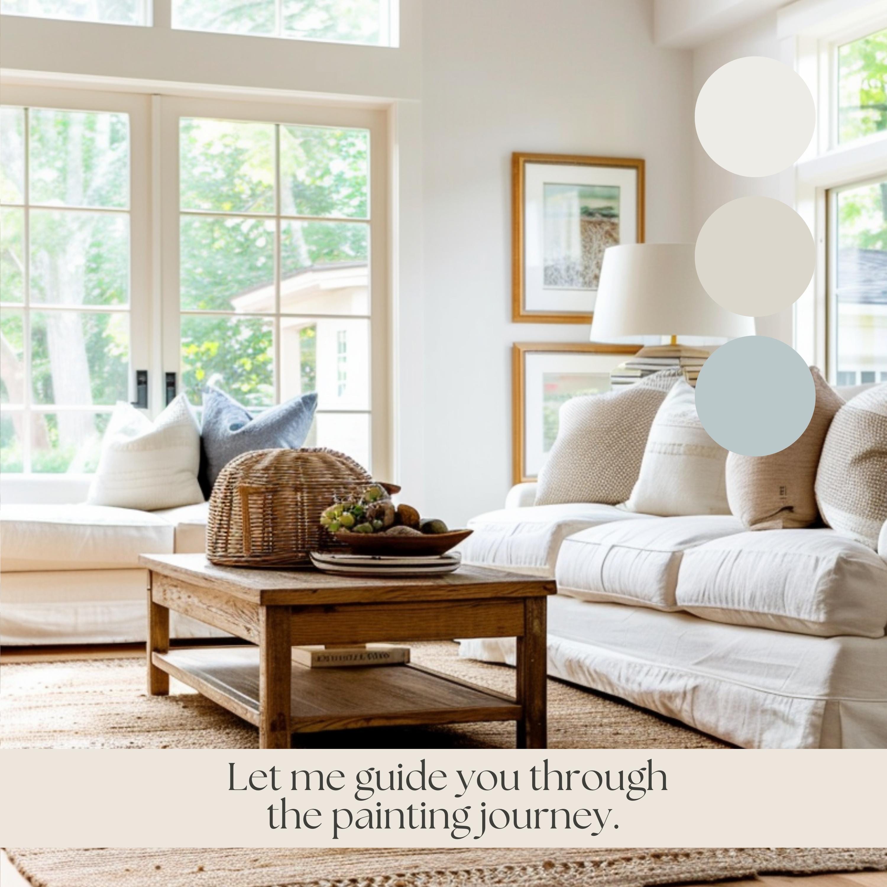 PURE WHITE Sherwin Williams Color Palette Coastal Beach Palette Coastal ...