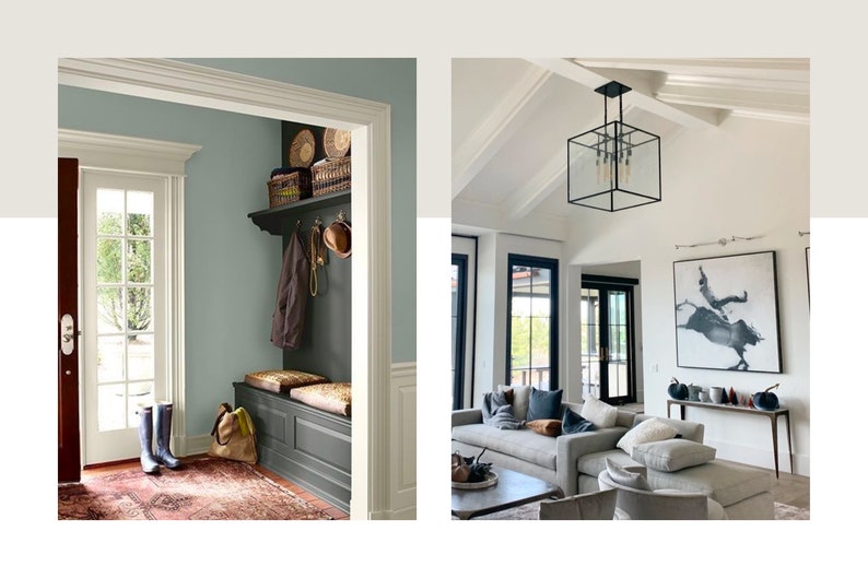 CLOUD WHITE Benjamin Moore Color Palette Interior Paint Color - Etsy Canada
