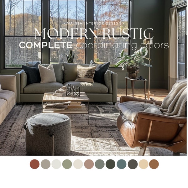 Rustic Paint Colors - Etsy