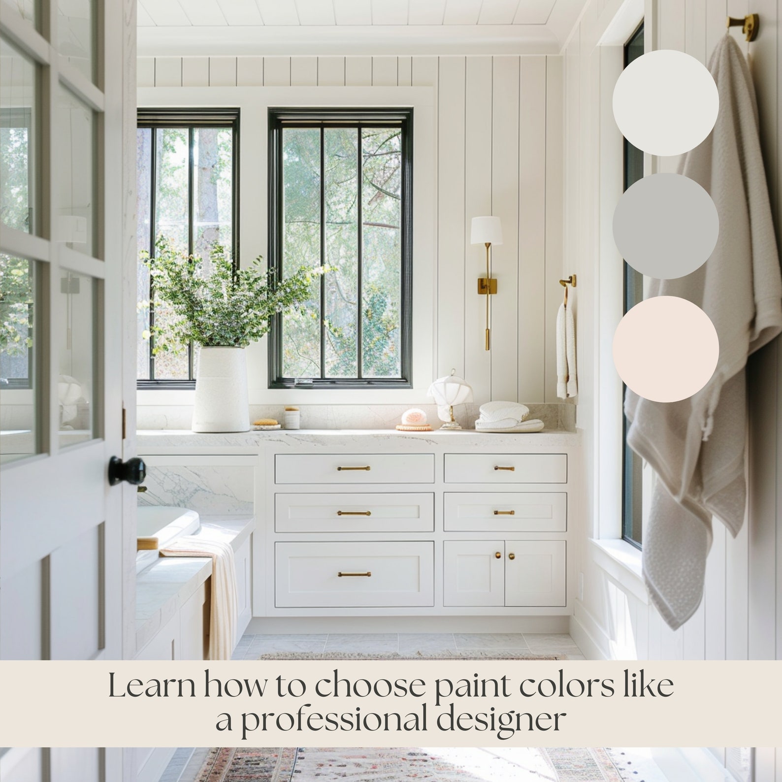 CHANTILLY LACE Paint Benjamin Moore Color Palette Whole House Paint ...