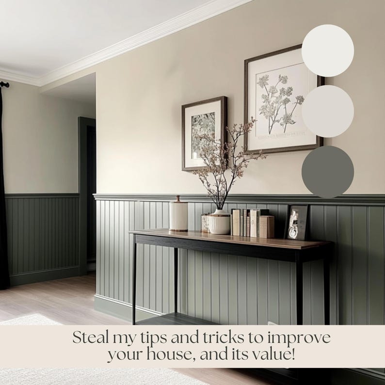 SHOJI WHITE Sherwin Williams Color Palette Whole House Paint Palette ...