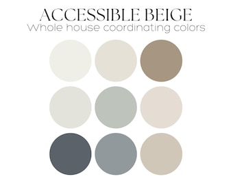 Sherwin Williams Accessible Beige Color Palette Accessible Beige Color ...