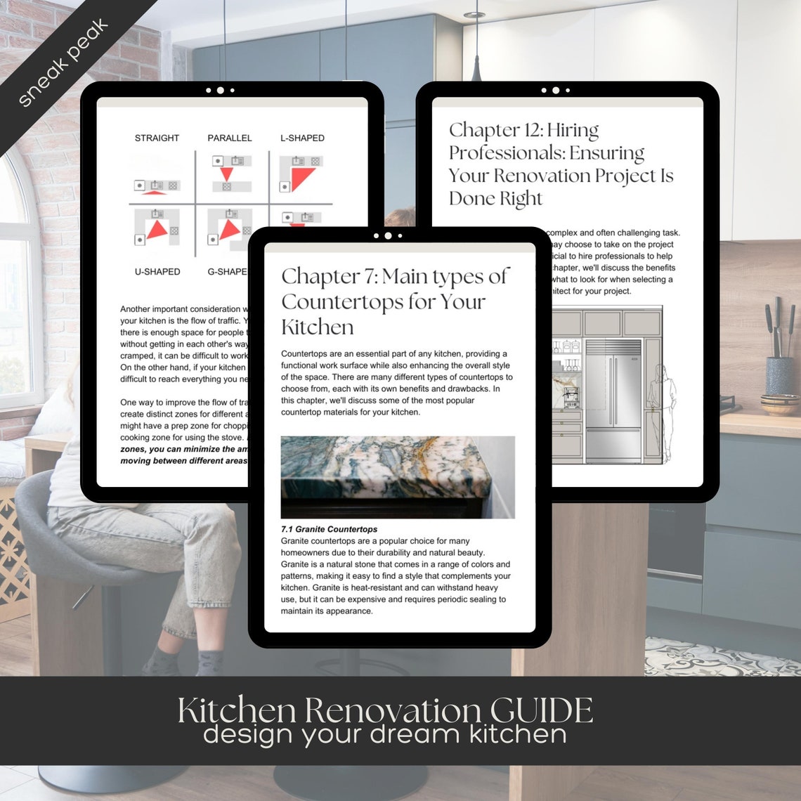 KITCHEN DESIGN GUIDE, Kitchen Remodel Guide, Kitchen Renovation Guide ...