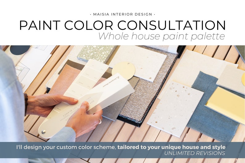 PAINT COLOR CONSULTATION Interior Paint Color Consultation - Etsy