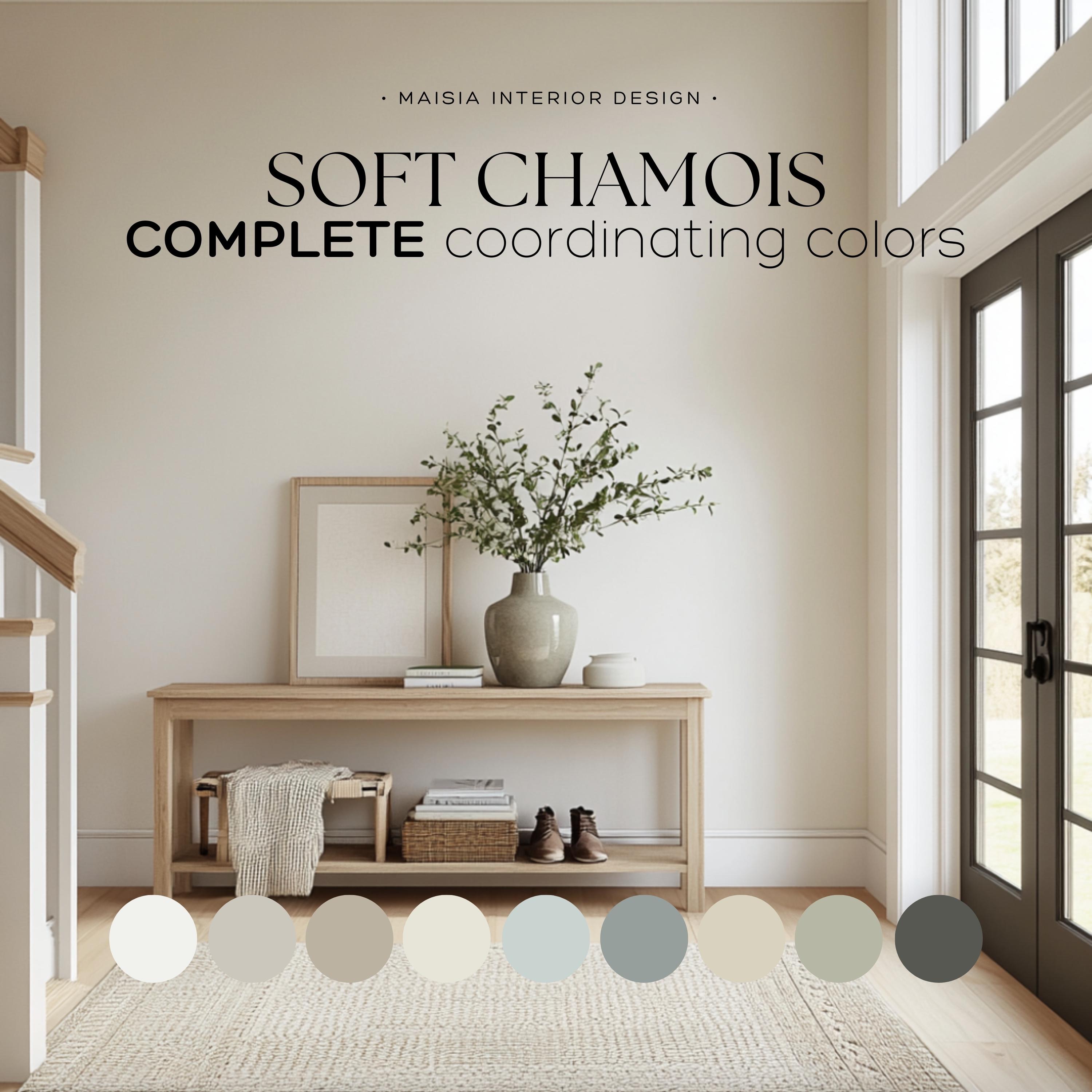 SOFT CHAMOIS Benjamin Moore Color Scheme Calm and Neutrals Paint Color ...