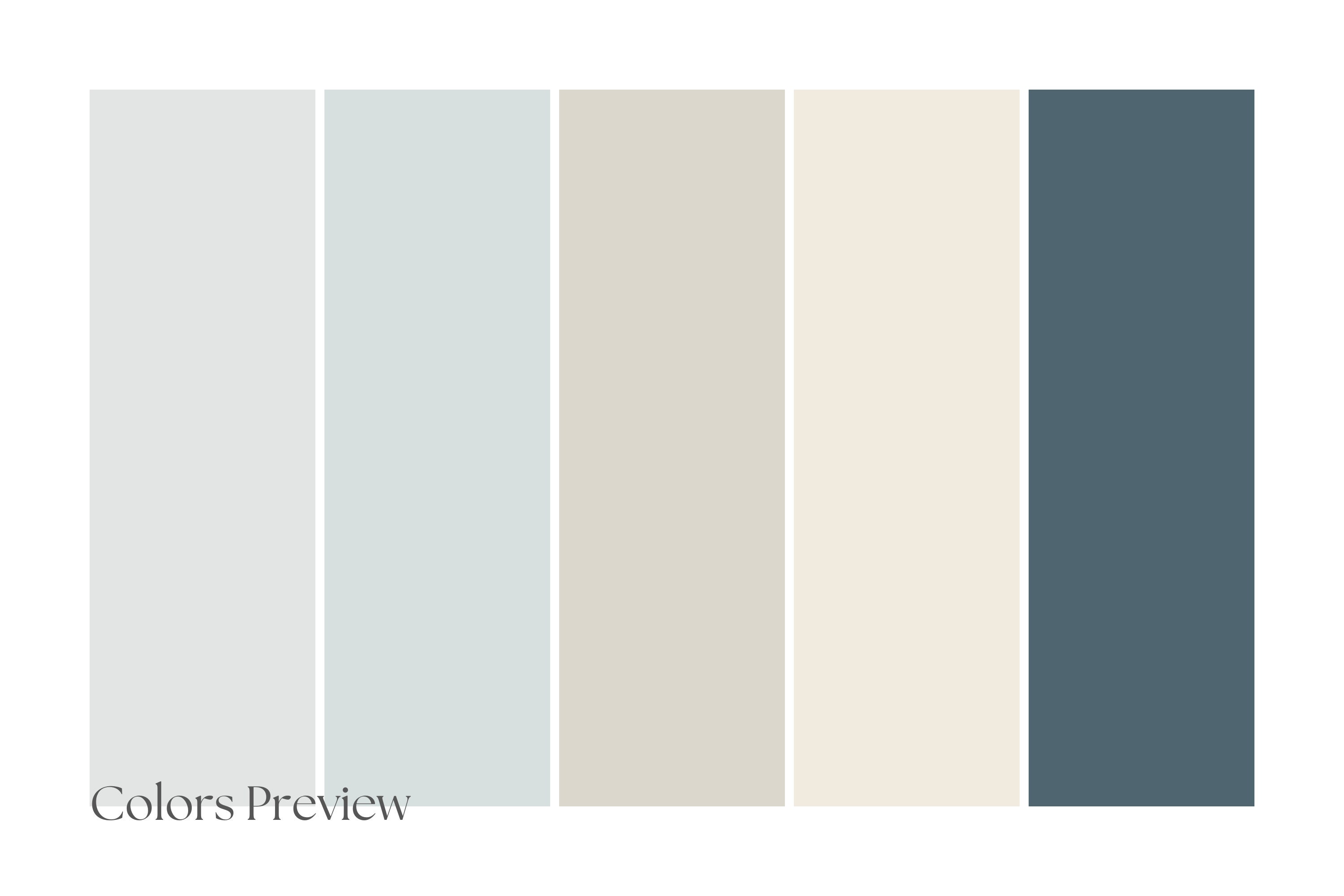 Sherwin Williams Color Palette, COASTAL Color Palette, Beach House ...
