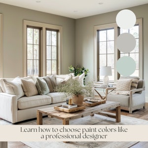 SIMPLY WHITE Benjamin Moore Color Palette Simply White Coordinating ...