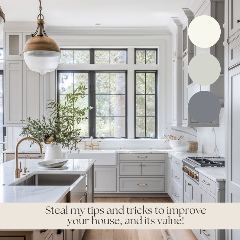 Benjamin Moore Color Palette Whole House Color Scheme Paint Color ...