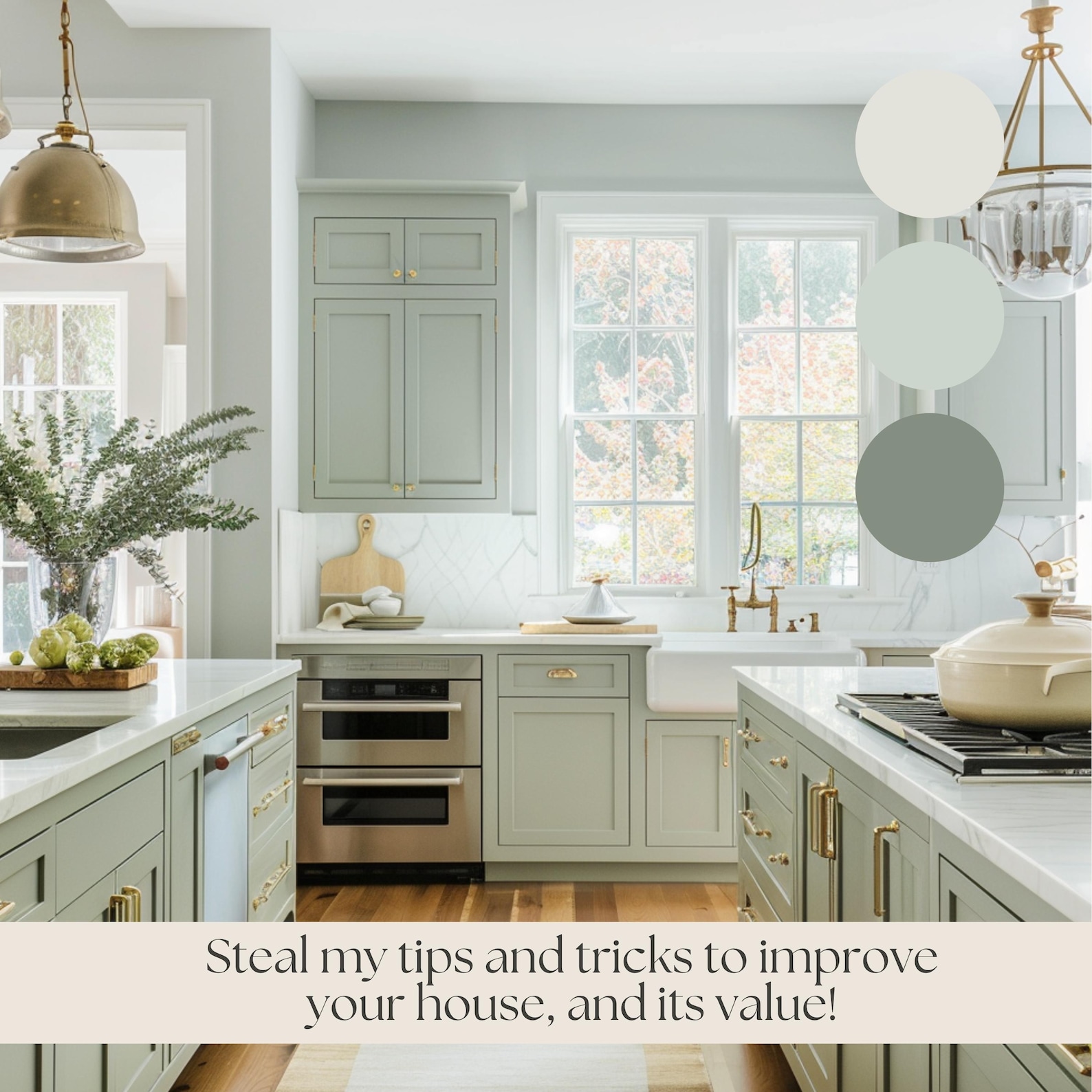 EDGECOMB GRAY Benjamin Moore Color Palette Whole House Color Palette ...