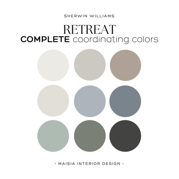 Sherwin Williams Mink Color Palette