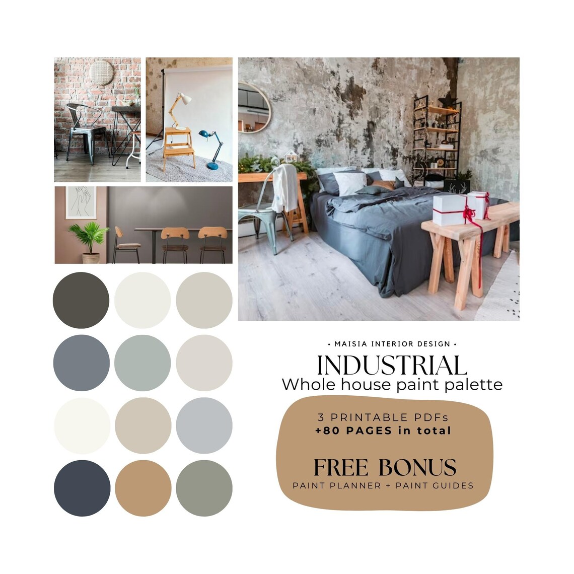 Sherwin Williams Color Palette, Whole House Color Palette, Paint Color ...