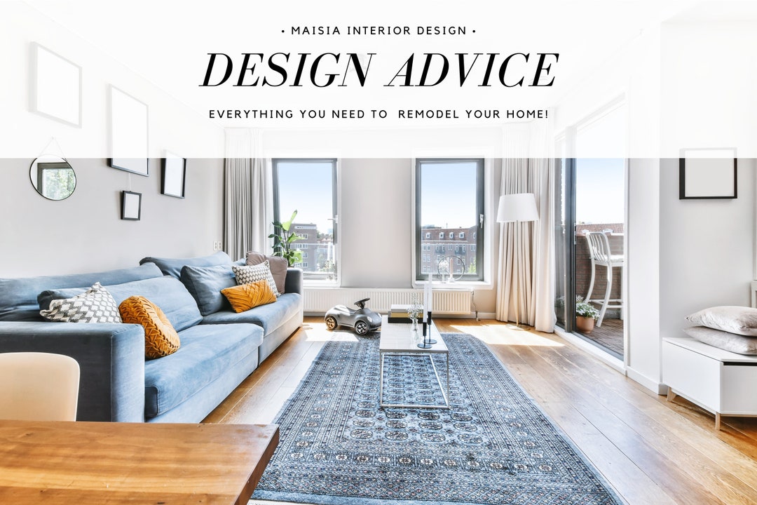 INTERIOR DESIGN ADVICE for Your Home Online Interior Design - Etsy
