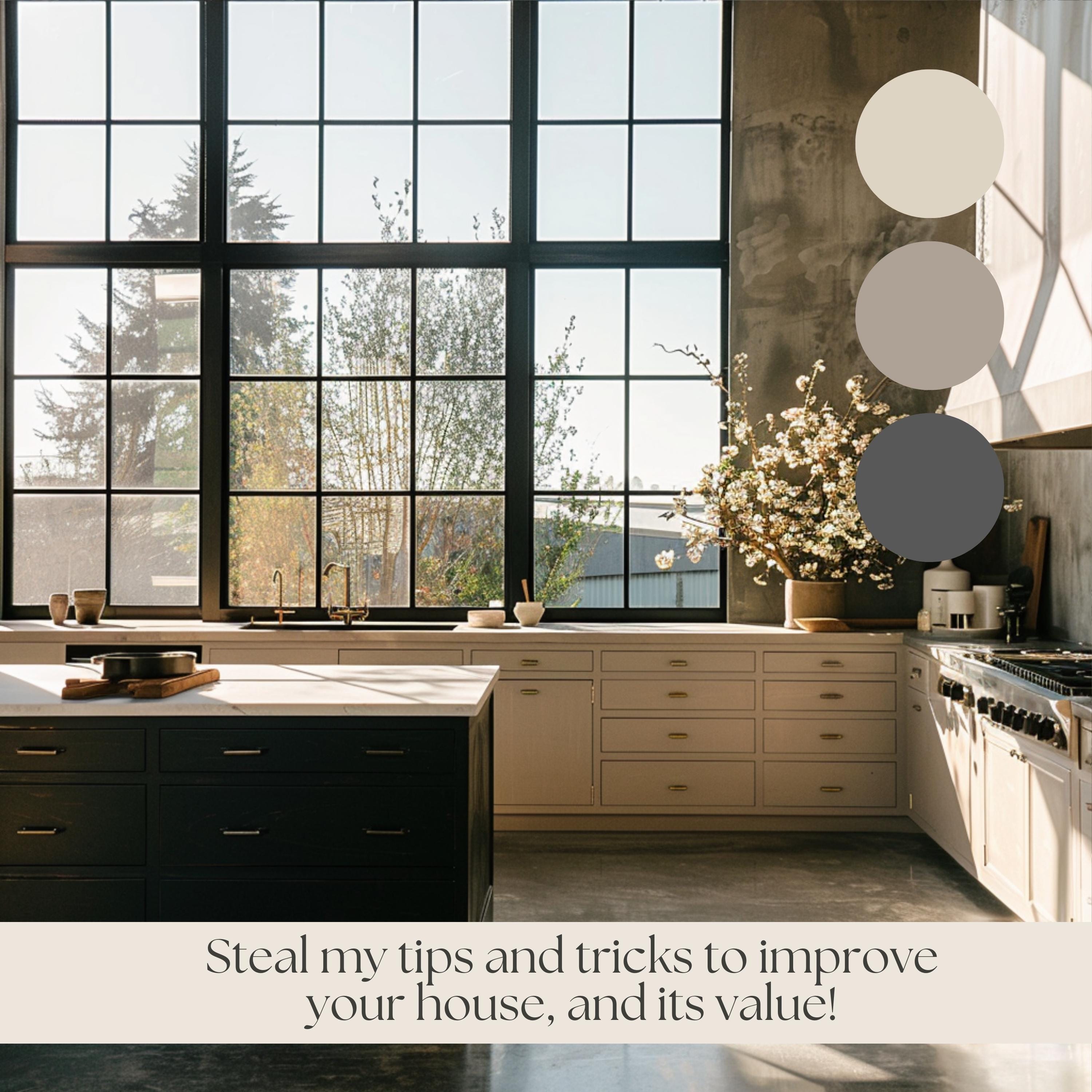 MEGA GREIGE Color Palette Sherwin Williams Color Palette Whole House ...