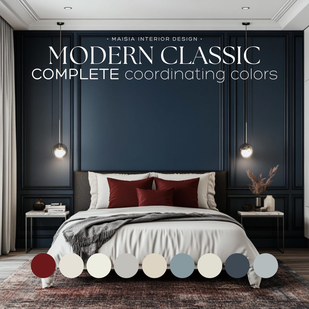 Classic Modern Timeless Color Palette by Benjamin Moore Elegant Neutral ...