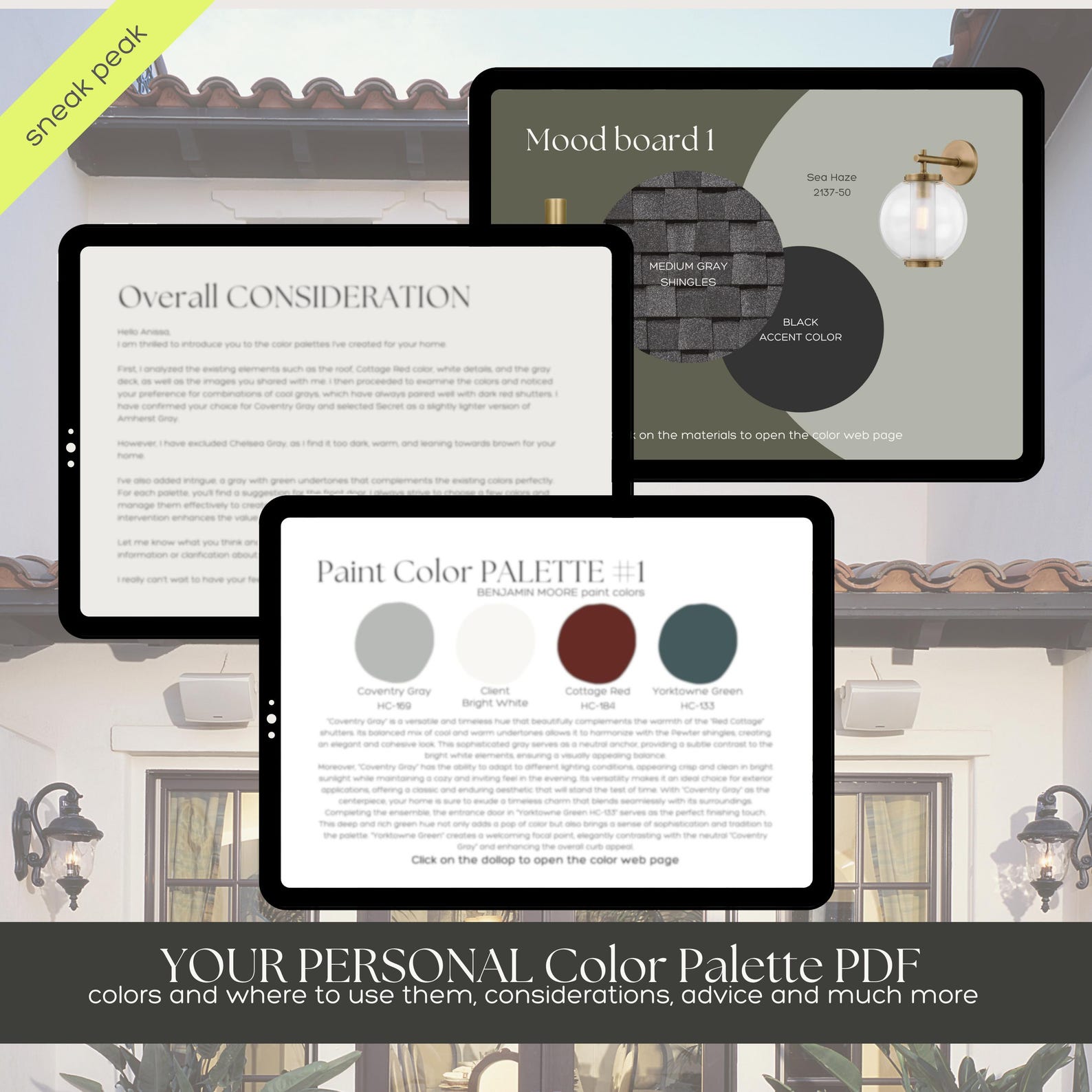 Exterior Paint Colors for House Custom Exterior Color Palette Help ...
