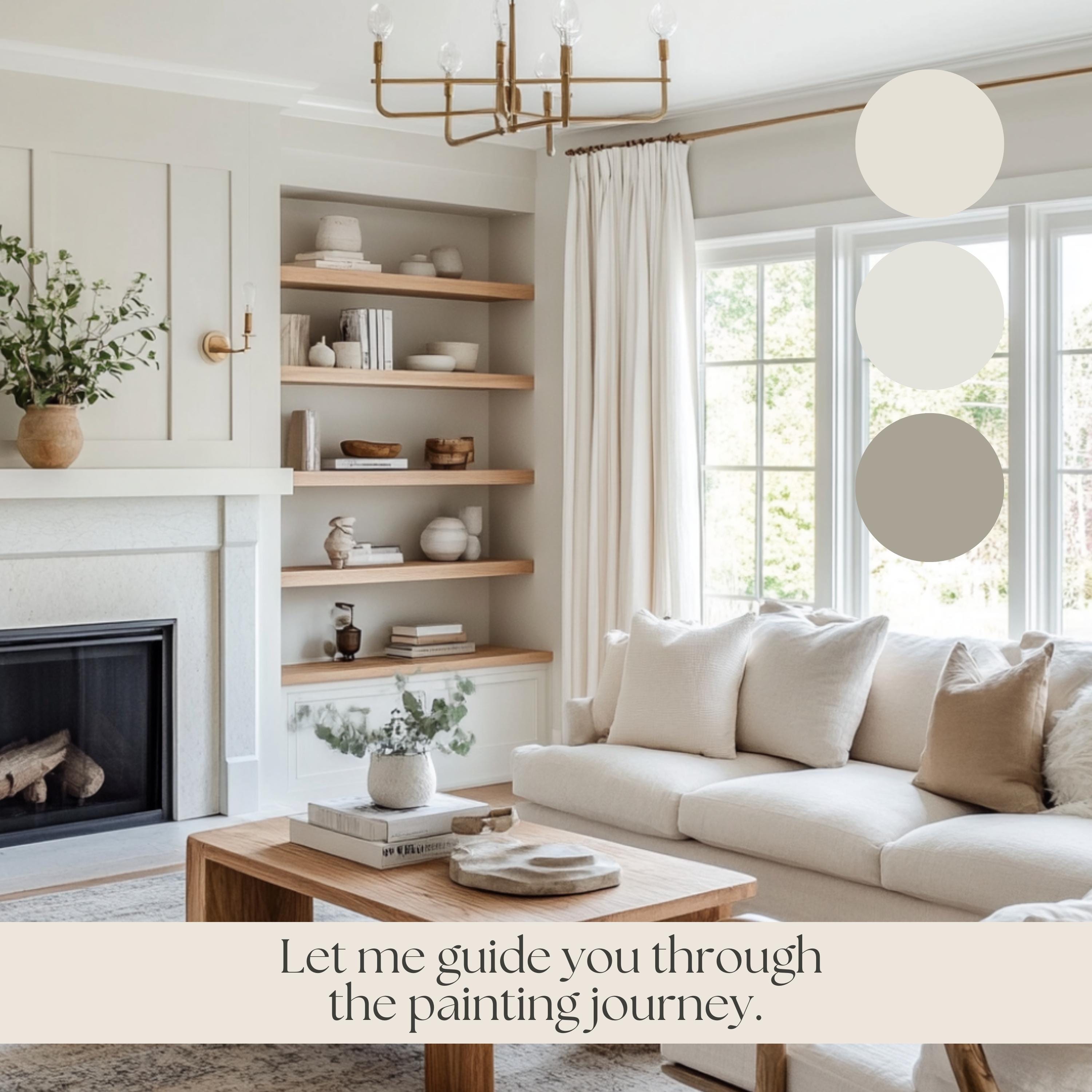 PALE OAK Benjamin Moore Color Palette Pale Oak Color Palette Pale Oak ...