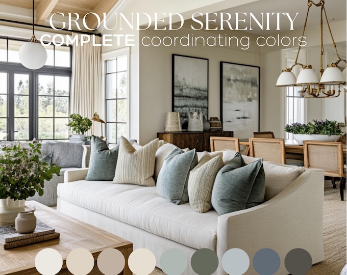Sherwin Williams DRIED THYME Color Palette, Dried Thyme Complementary ...